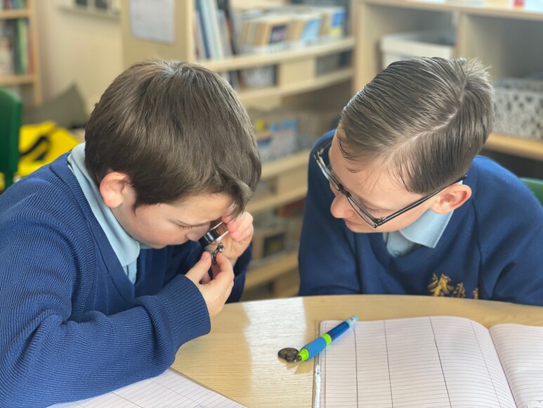 Year 6 - The Moon Visits Polecat Class! - Latest News - Drapers ...